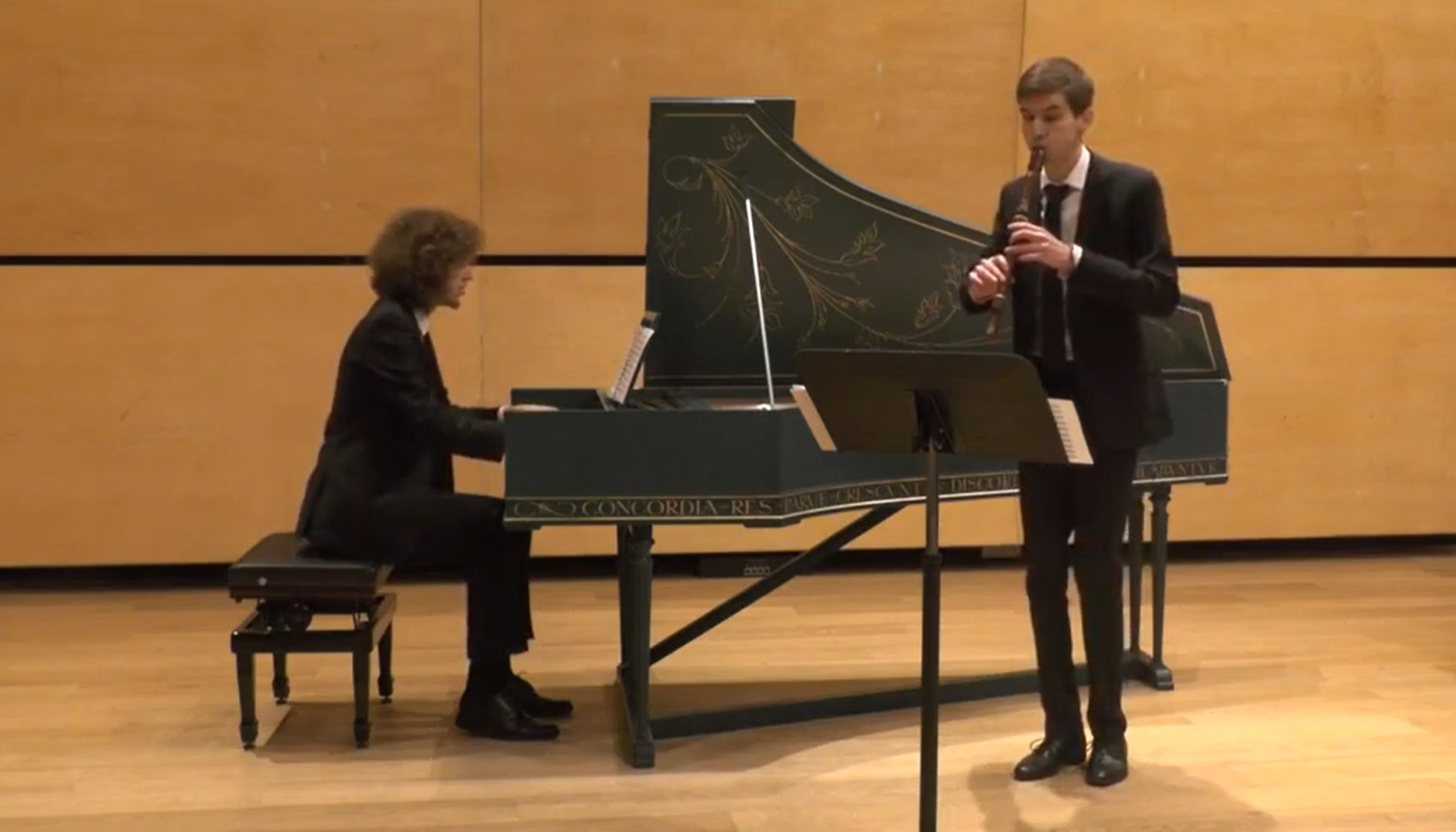 Sonata en F (G.Ferronati) par Emile ter Schegget et Tim Veldman ...
