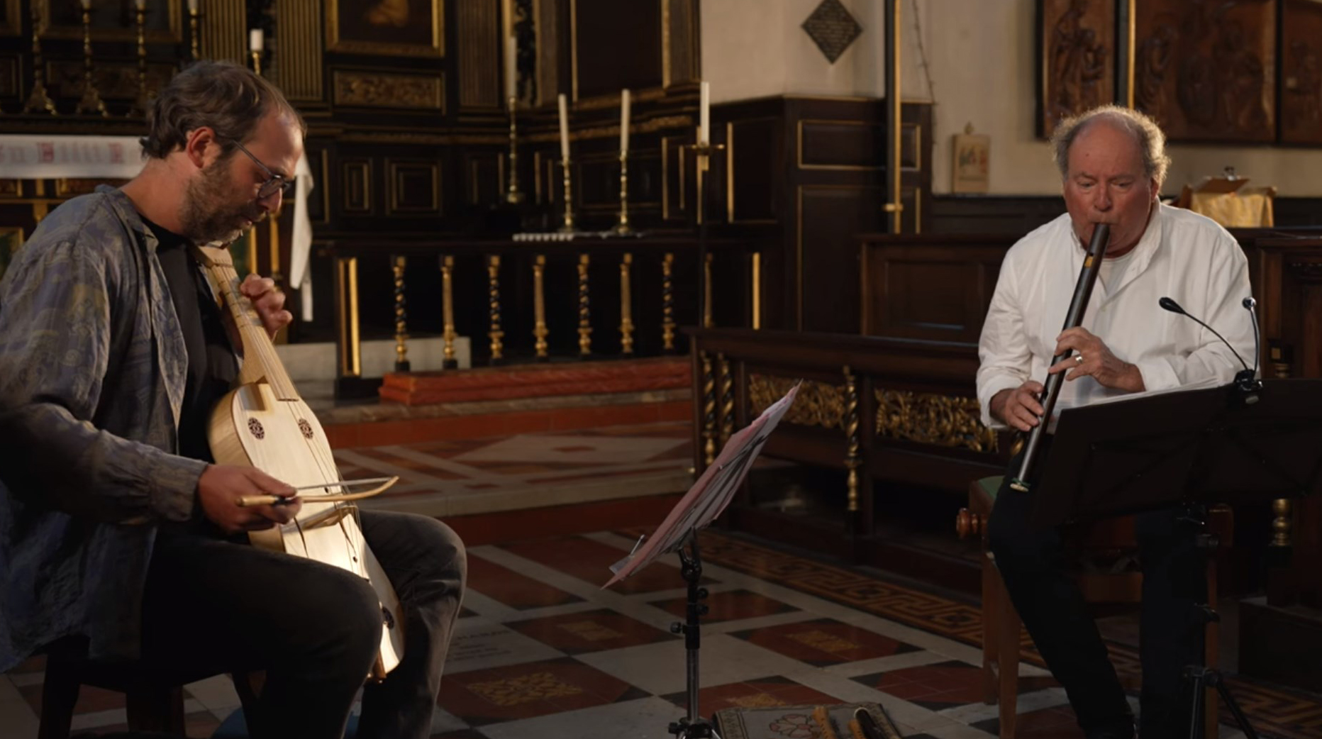 "'Trecento" - Kees Boeke (flûtes) et Fred Thomas (vielle) en concert ...